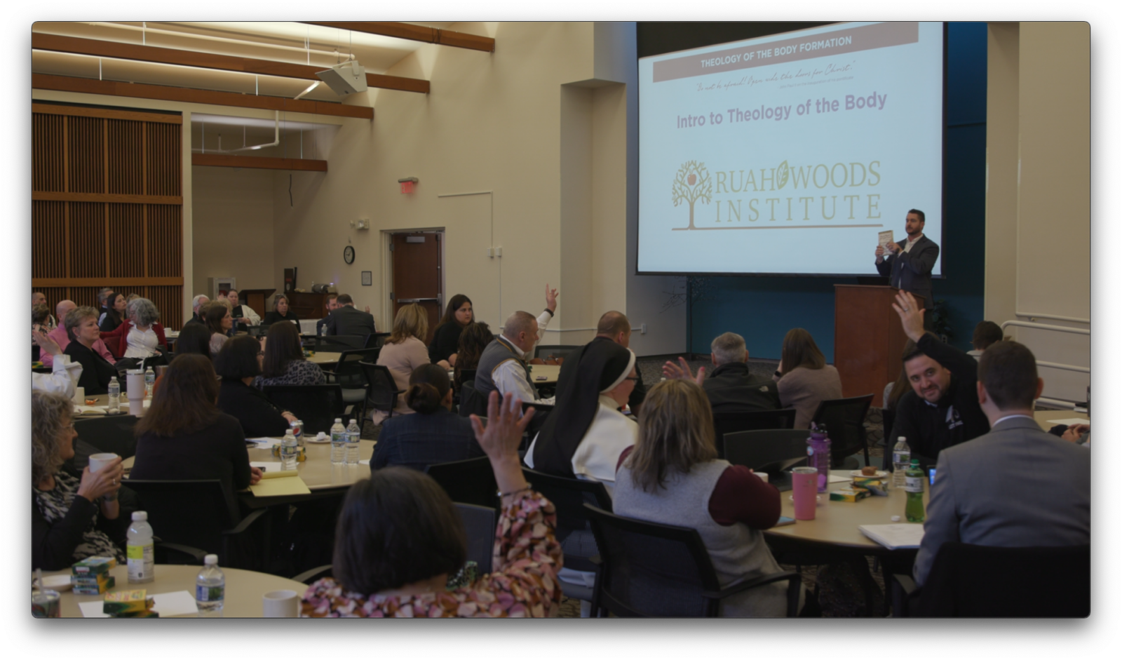 large group presentation | Ruah Woods Institute