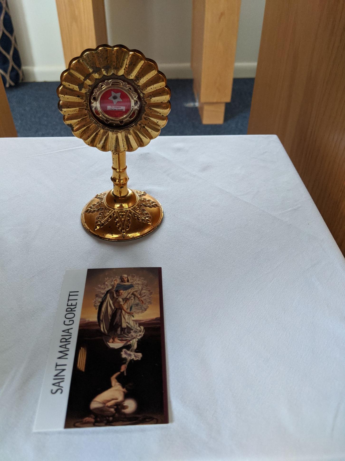 maria-goretti-relic | Ruah Woods Institute